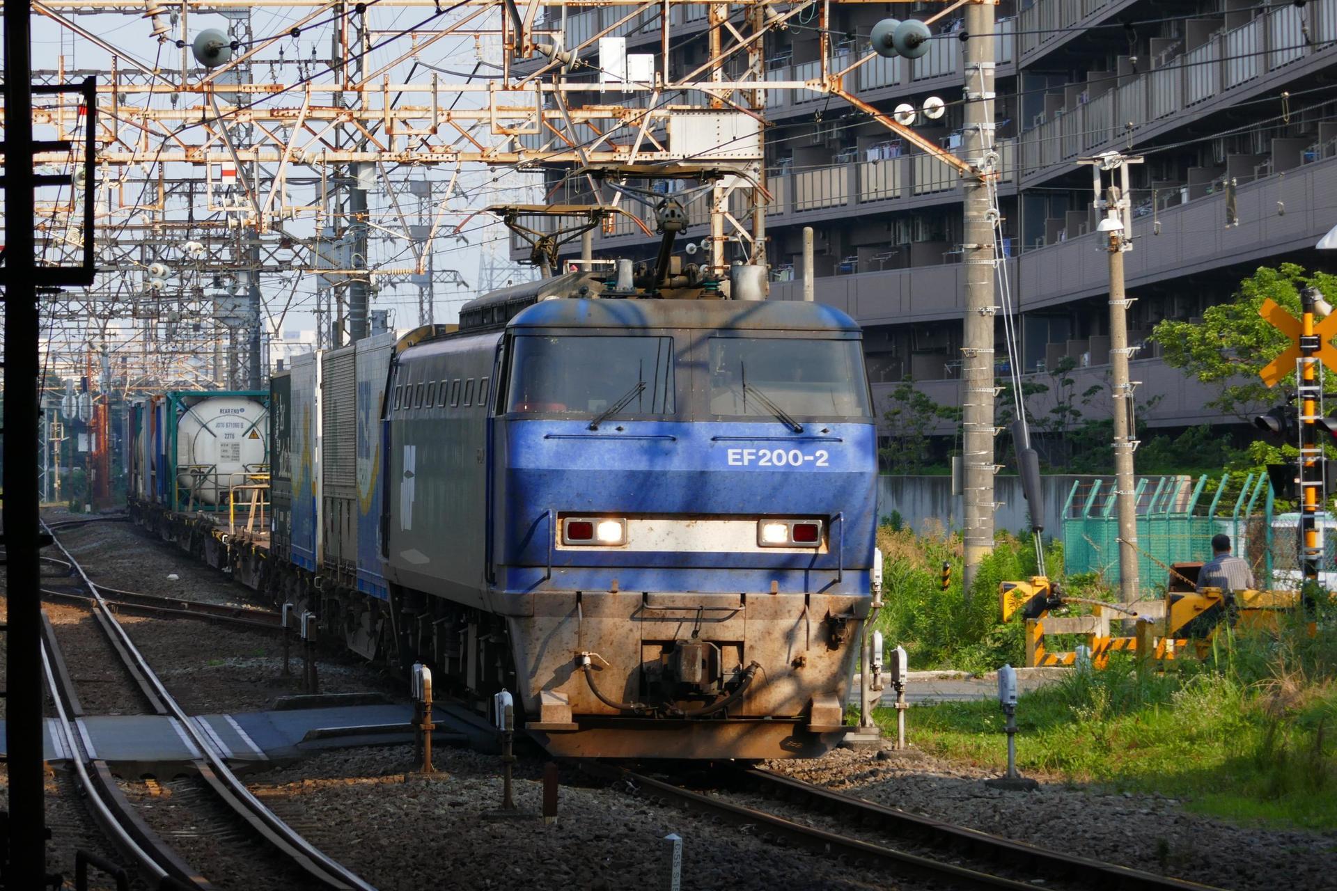 EF200-2,10他 浜川崎にて 鯨祭り！: 新倉敷鉄道模型非同期通信